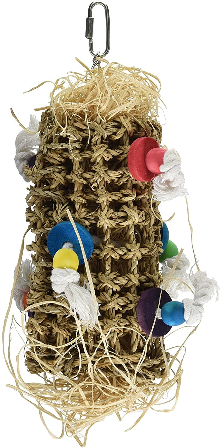 Penn-Plax, Bird Life, Natural Weave Kabob Bird Toy, 12"H - Walmart.com