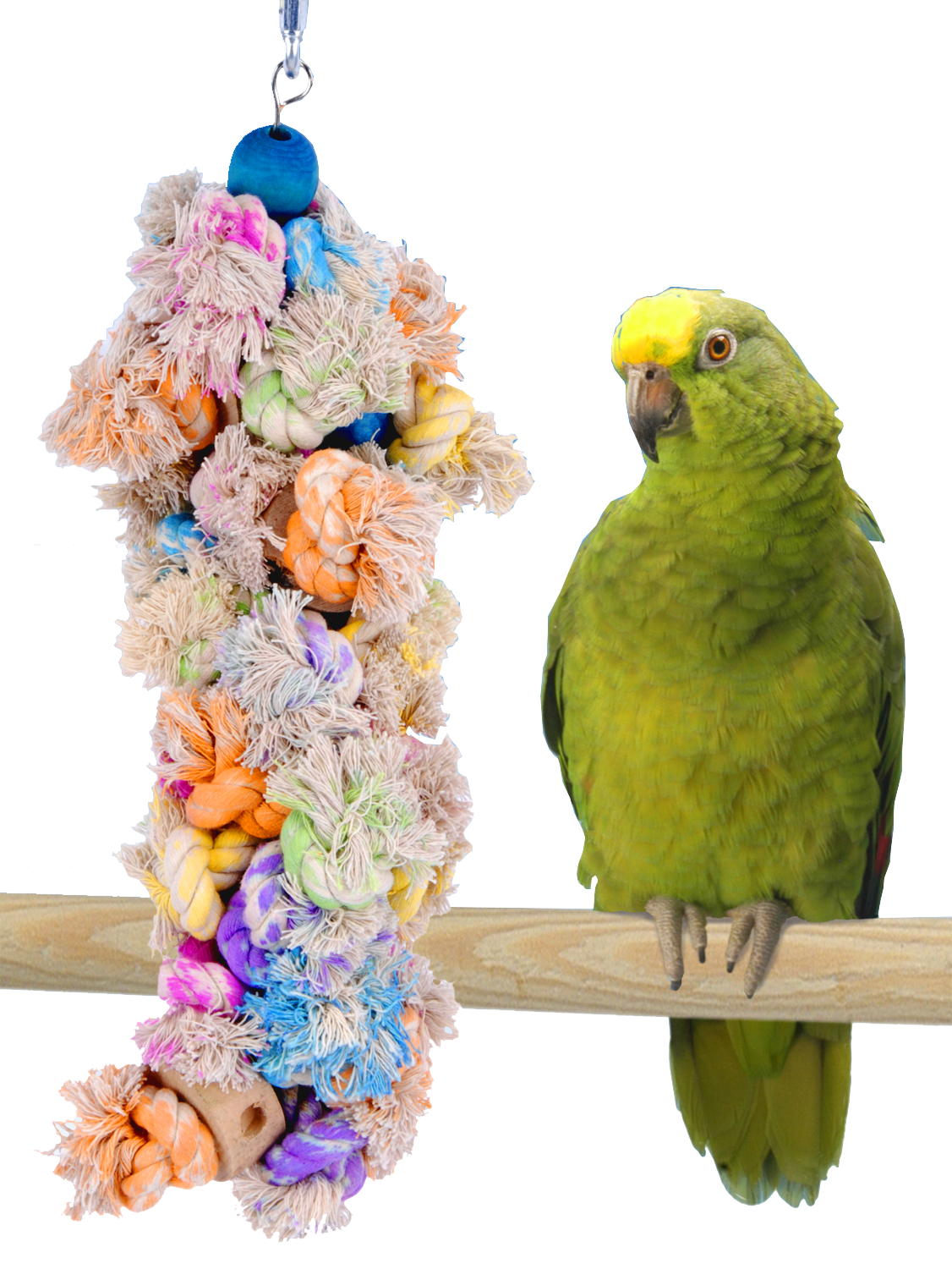 Penn Plax Bird Life Shaggy-Kabob Parrot Toy 18 Long - Walmart.com