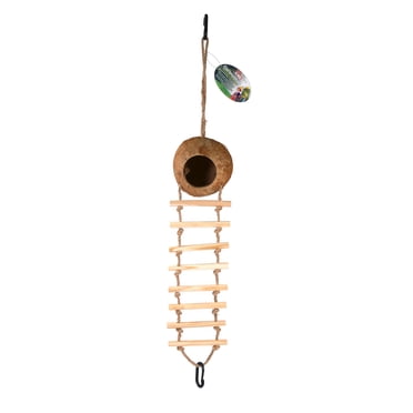 Prevue Pet Products Coco Hideaway w/Bird Ladder 62801 - Walmart.com