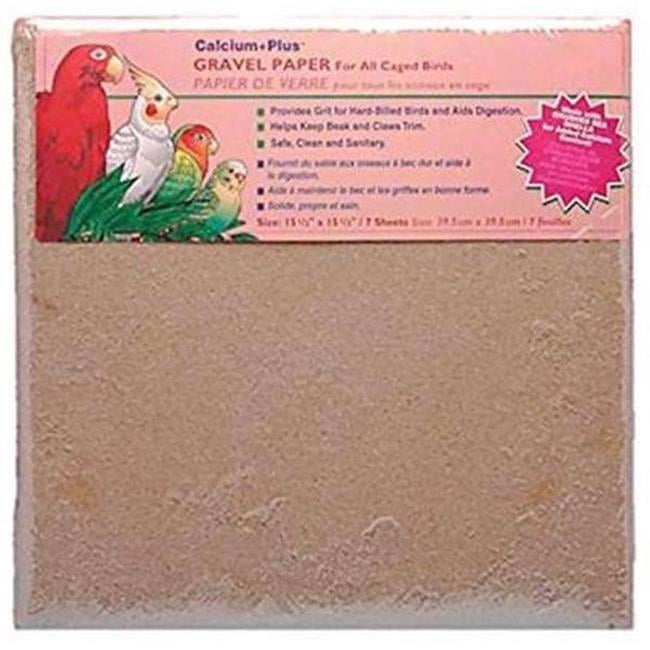 Penn Plax Calcium Plus Gravel Paper for Caged Birds - Walmart.com