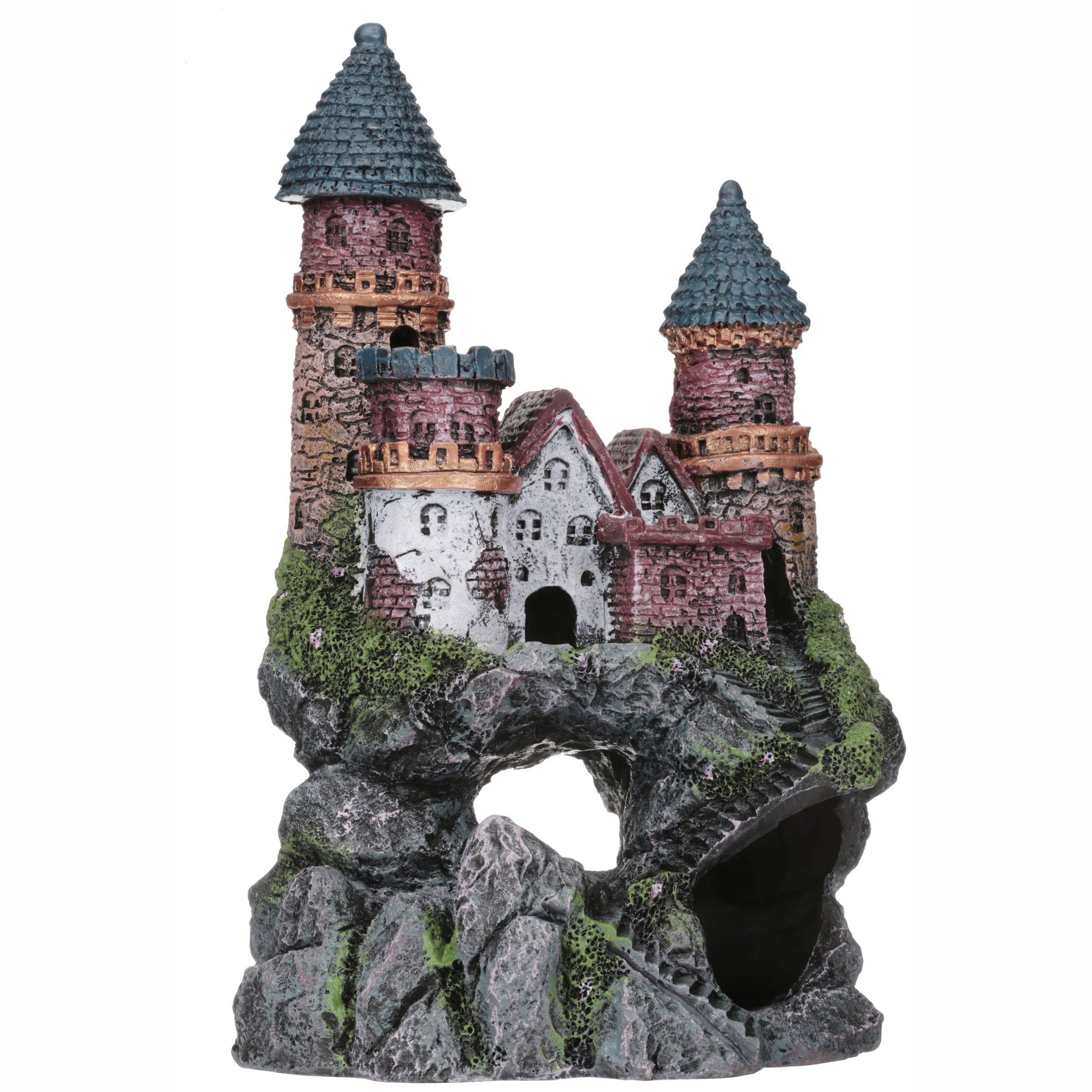 Penn-Plax Deco-Replicas Enchanted Castle Aquarium Decor - Small Fish ...