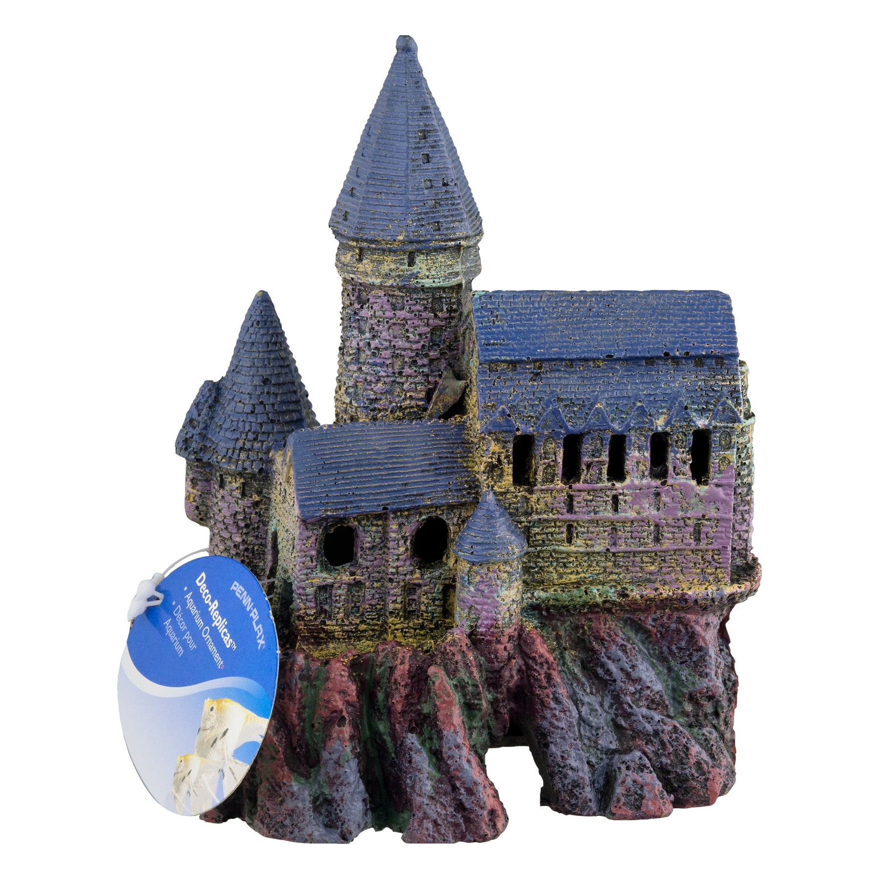 Penn-Plax Deco-Replicas Magical Castle Aquarium Decoration – Medium ...