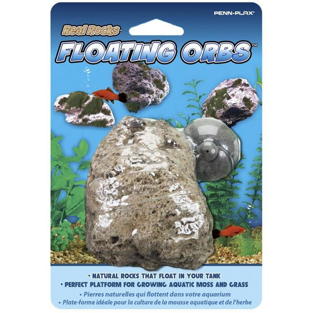 Penn Plax FORB2 Free Floating Rock on Nylon Line - Skin Pack - Walmart.com