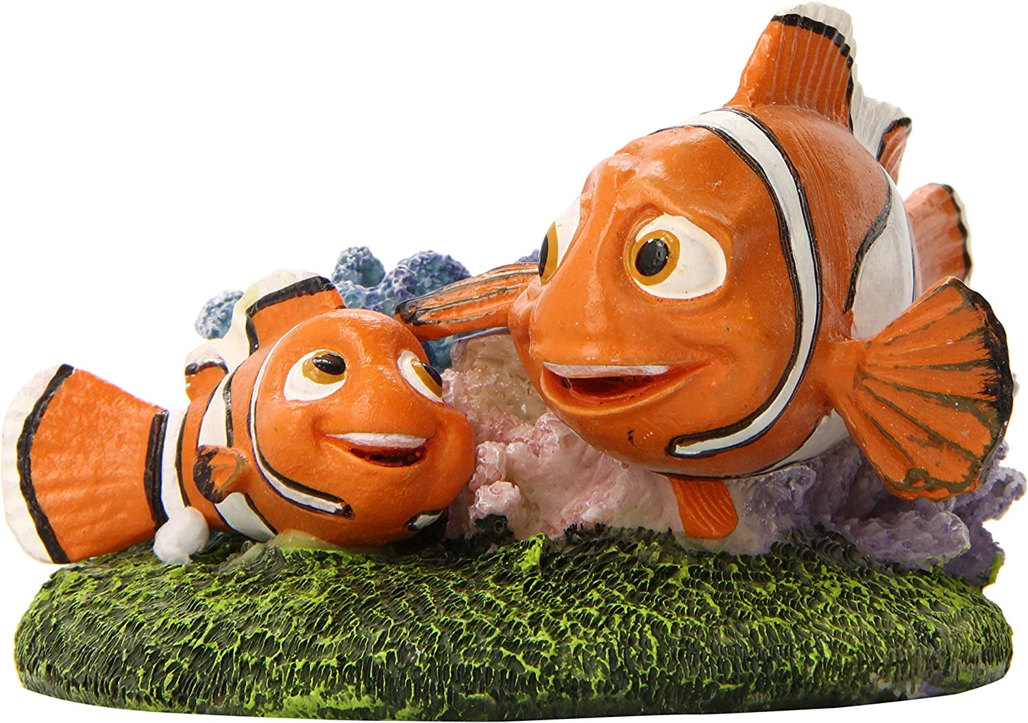 Penn-Plax Finding Nemo Resin Ornament for Aquariums, Nemo and Marlin, 4 ...