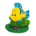 Penn-Plax Little Mermaid Aquarium Ornament – Flounder – Mini Resin ...