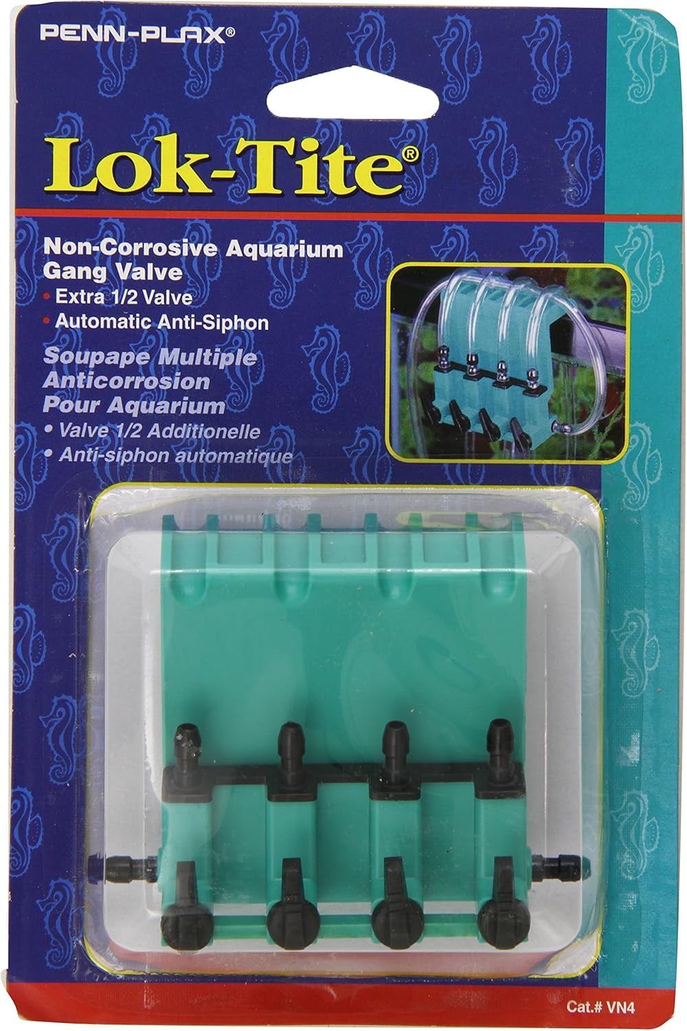 Penn-Plax Lok-Tite Plastic 4-Valve for Aquarium Pumps - Walmart.com