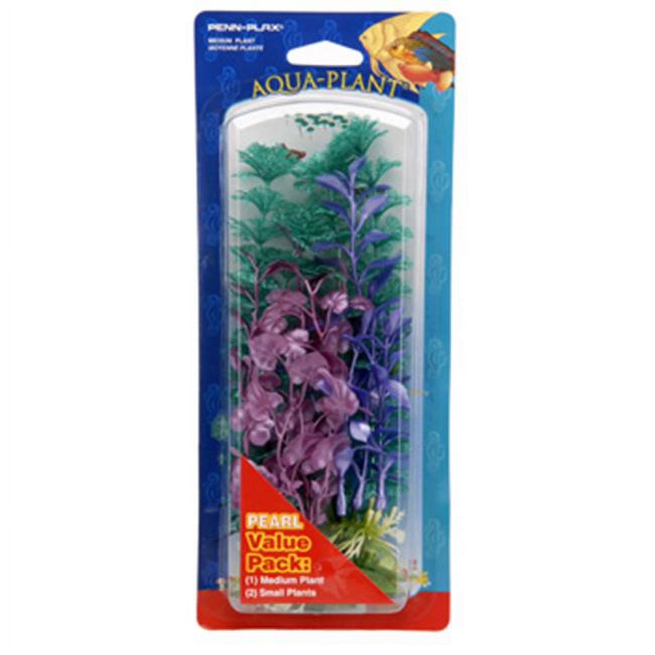 Penn Plax PLPP2 Pearlescent Multi Pack Heavy 1 Medium & 2 Small ...