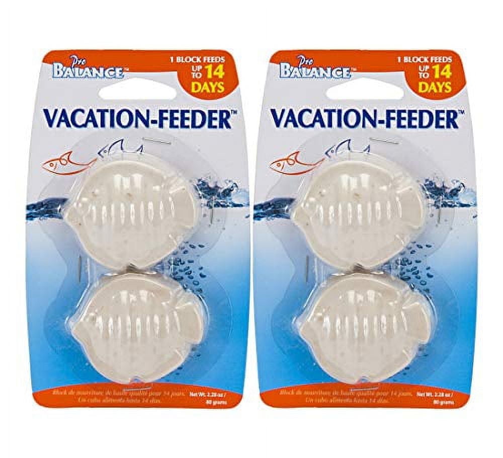 Penn-Plax 14-Day Vacation Fish Feeding Blocks, Time-Release, Freeze ...
