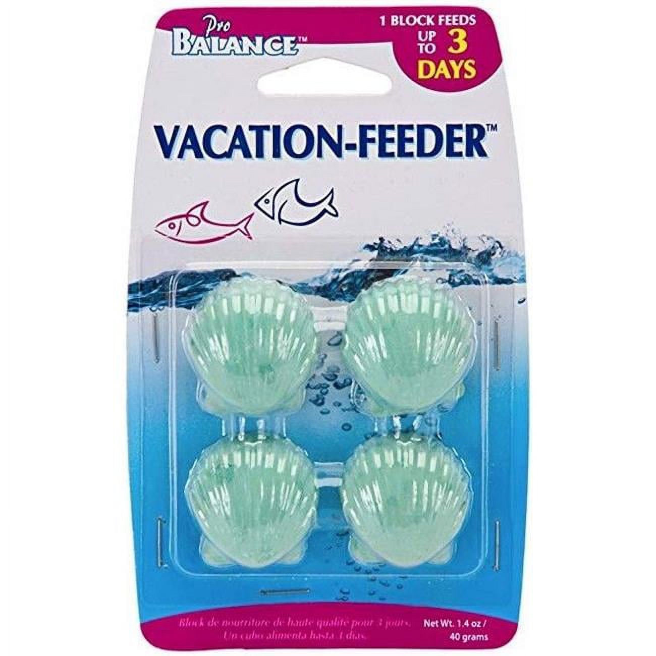 Penn Plax Pro Balance 3 Day Spirulina Feeder for Fish Tank Vacations ...