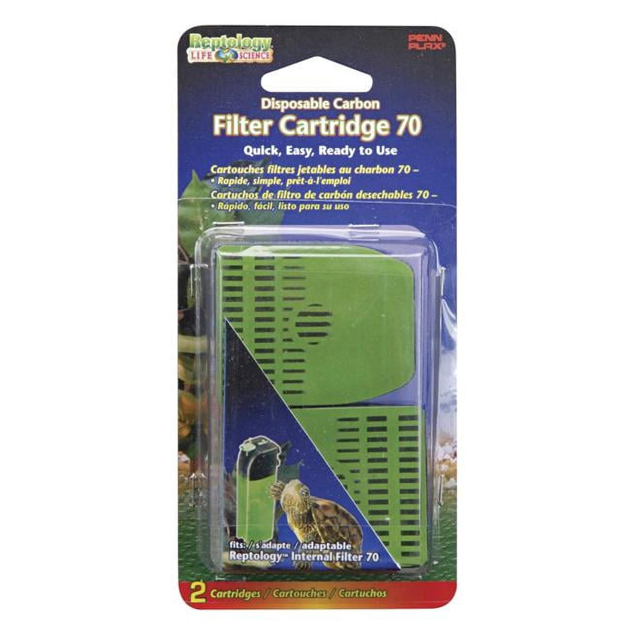Penn Plax REP72 Reptology 6.75 in. Internal Filter Replacement ...