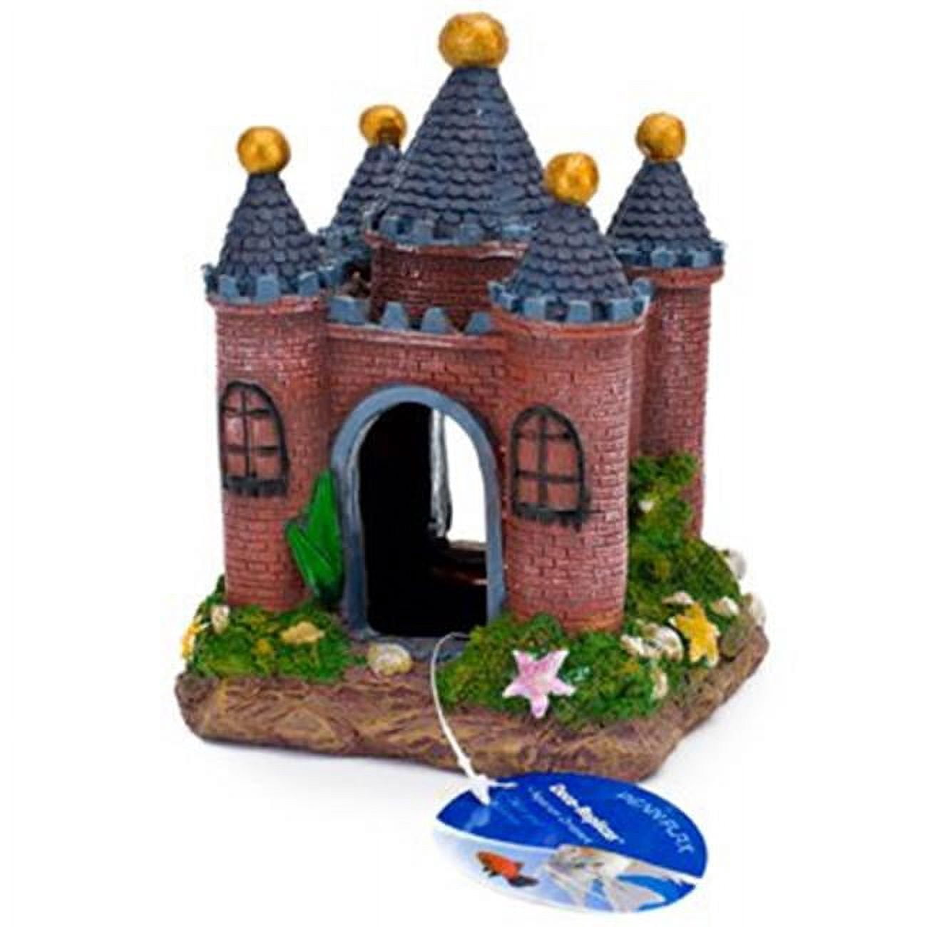 Penn Plax RR1548 Castle With Golden Peaks - Walmart.com