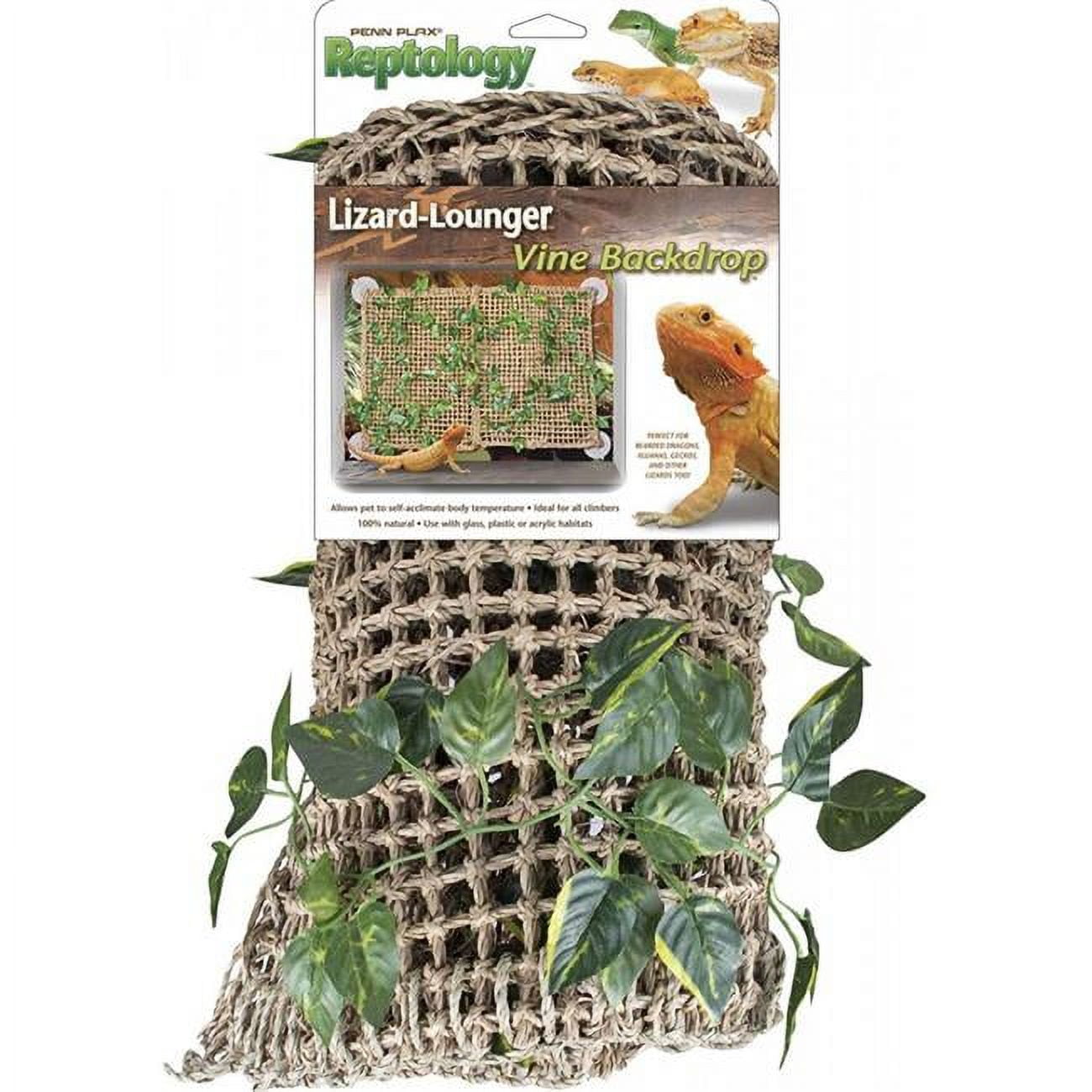 Penn-Plax Reptology Lizard Lounger Vine Backdrop - Walmart.com