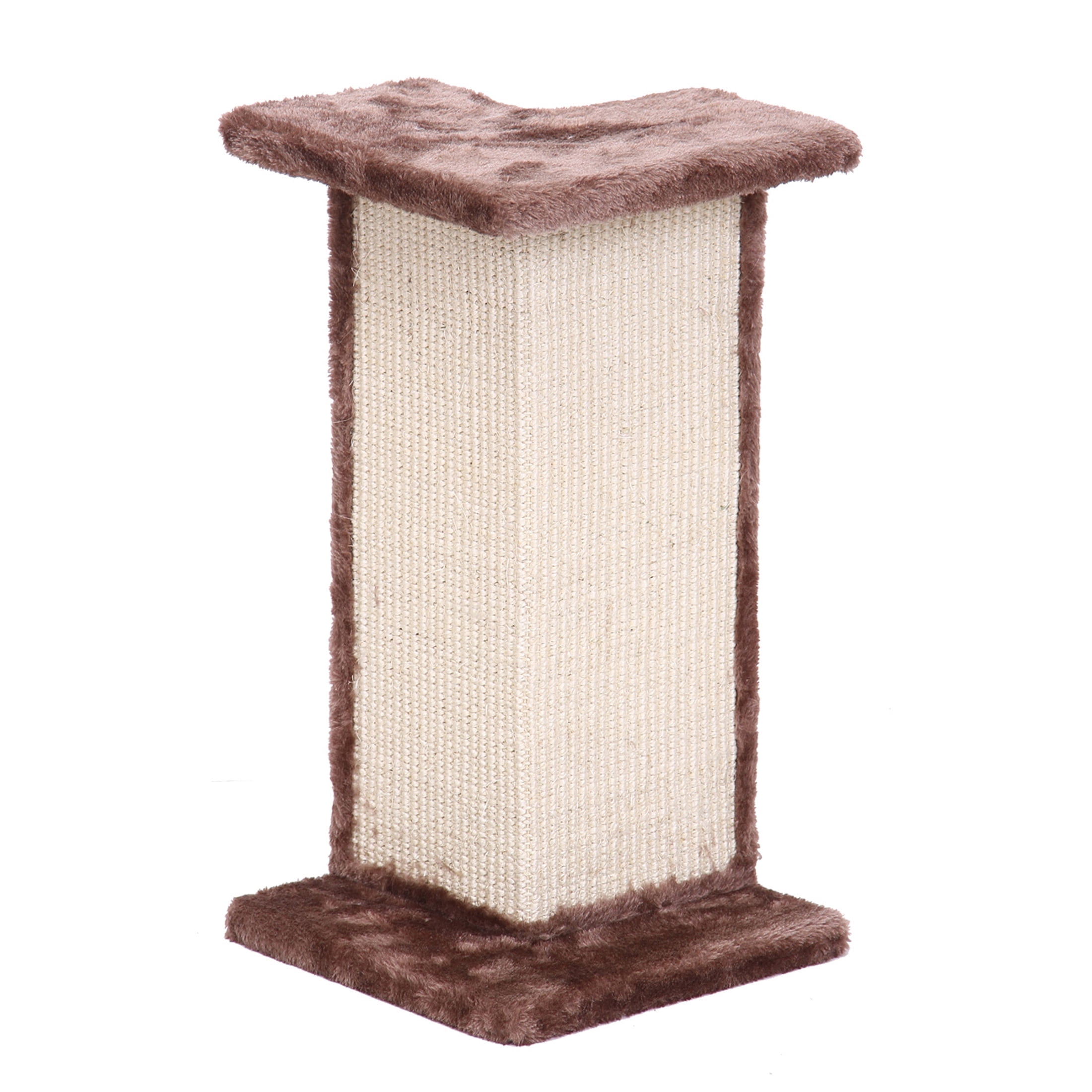 Penn-Plax Cat Sisal Corner Scratching Post, Multicolor, Medium Sized(1 ...