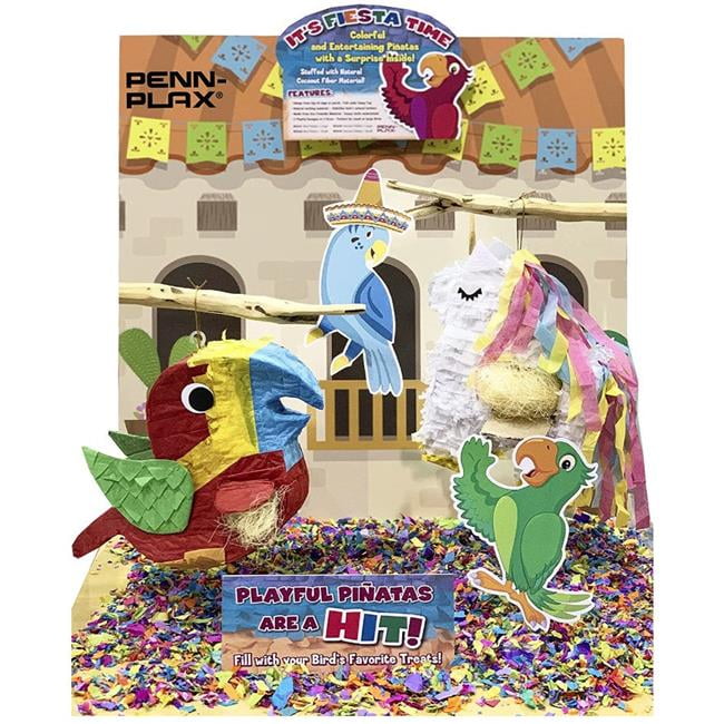 Penn Plax Small Bird Pinata Bird Toy - Walmart.com
