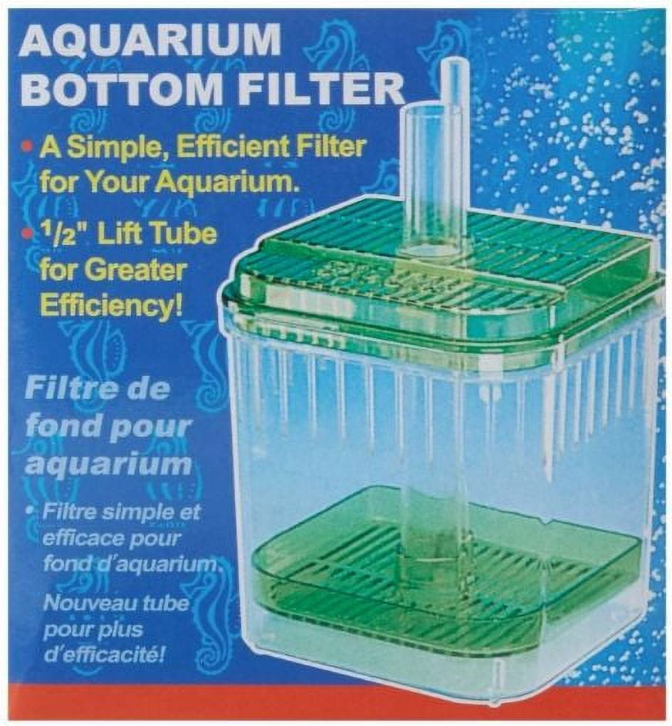 Penn Plax The Bubbler Aquarium Bottom Filter Aquarium Bottom Filter (7 ...