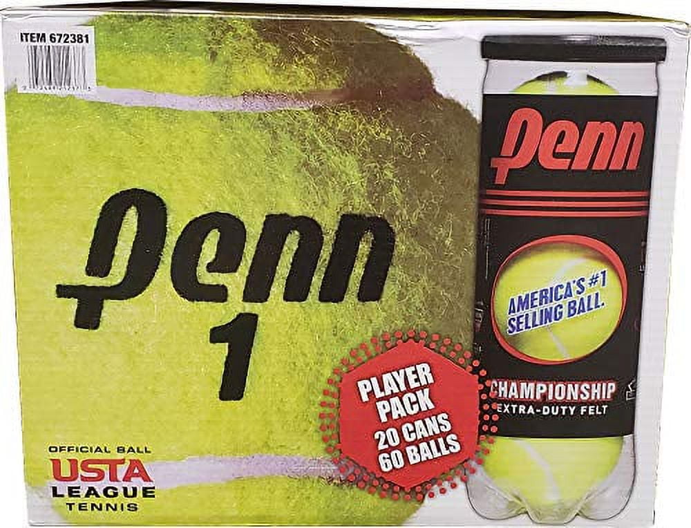 Penn Player Pack - 20 Cans(60 Balls Total) - Walmart.com