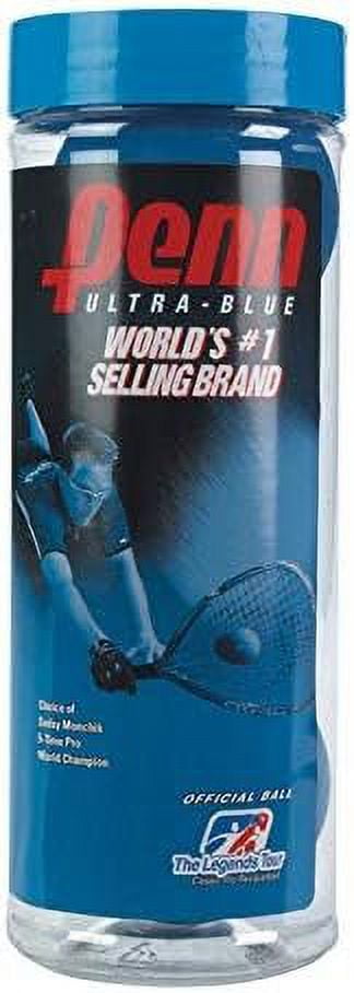 PENN Ultra Blue Racquetball Balls, Durable Rubber, Excellent Bounce ...