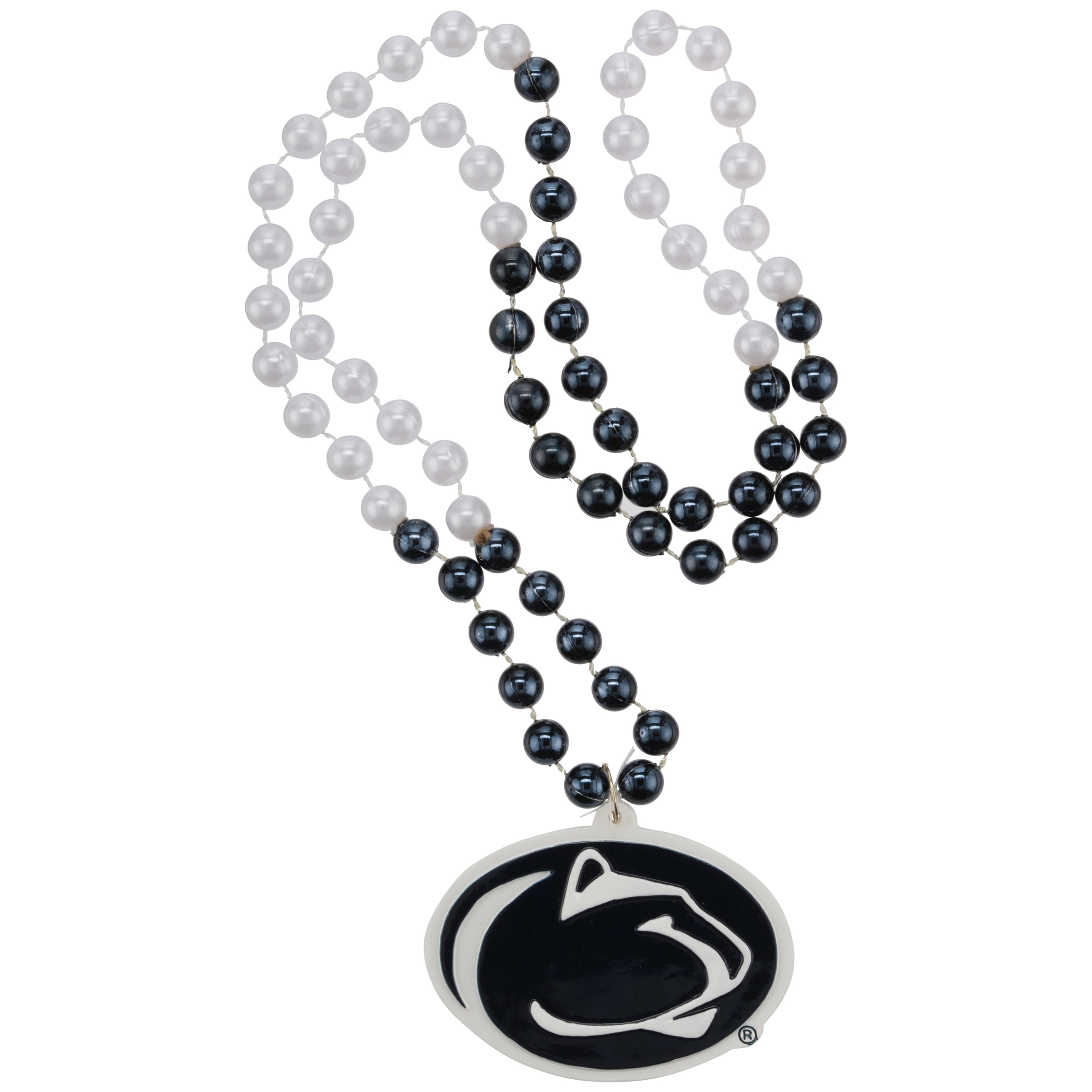 Penn State Lions Beaded Necklace - College Football Product - Walmart.com