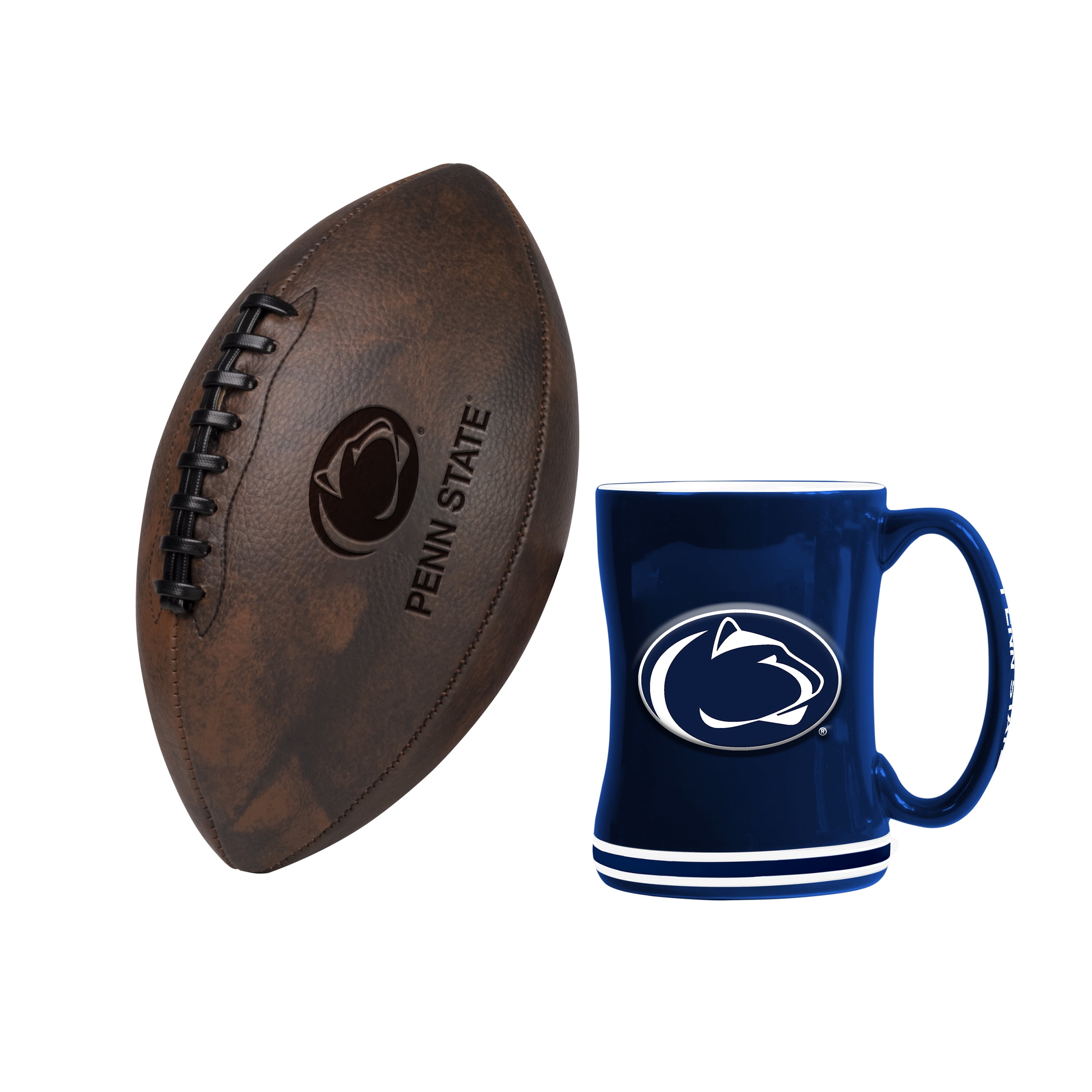 Penn State Mini Walmart Holiday Football & Relief Mug Set - Walmart.com