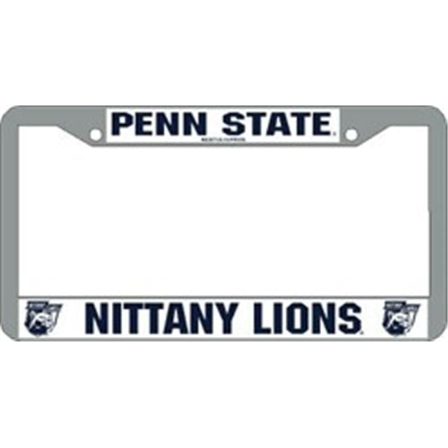 Penn State NCAA Nittany Lions PSU Chrome Metal License Plate Frame ...