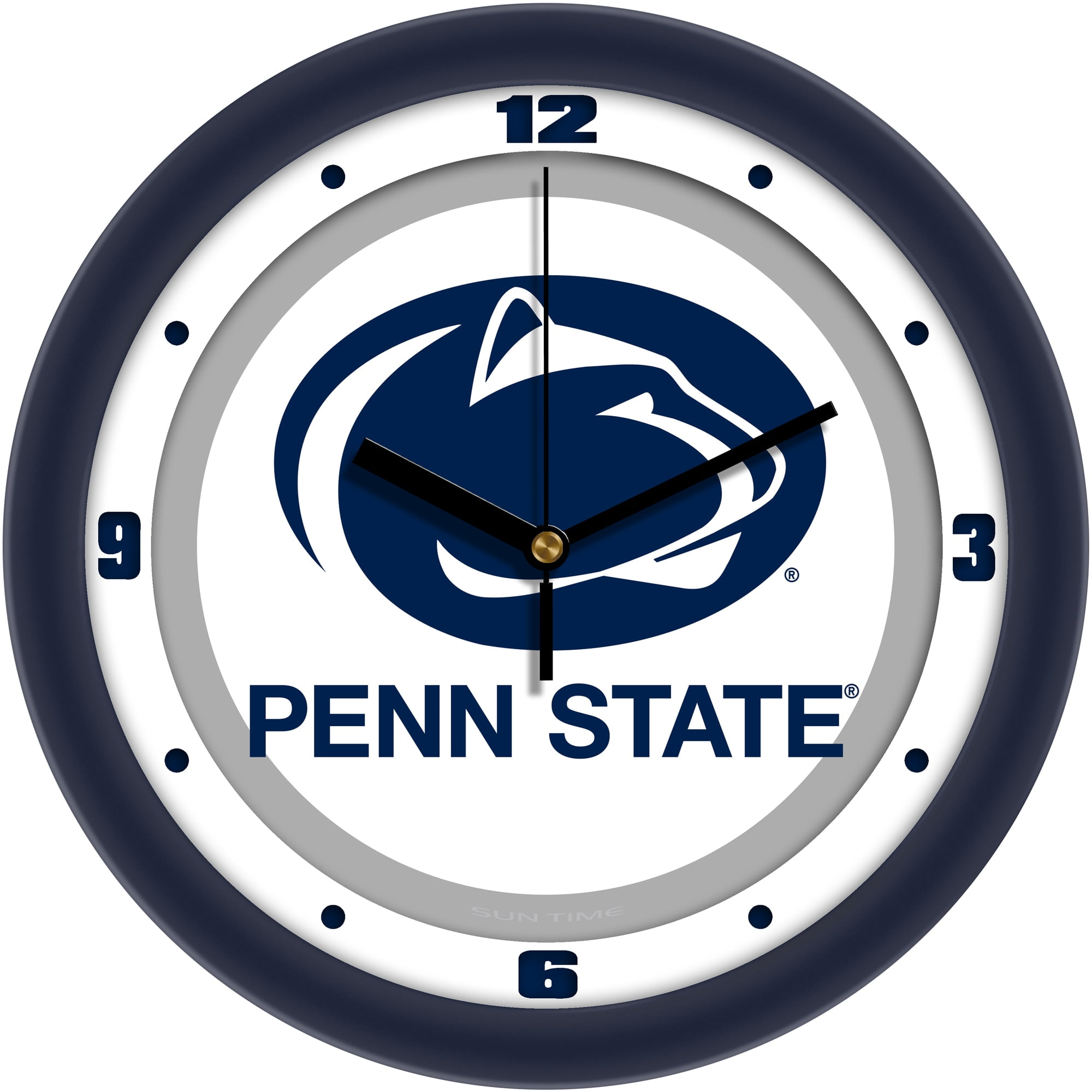 Penn State Nittany Lions 11.5'' Suntime Premium Glass Face Traditional ...