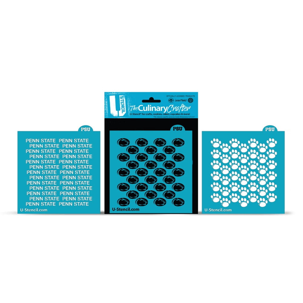Penn State Nittany Lions Culinary Crafter Logo Stencil Set - Walmart.com