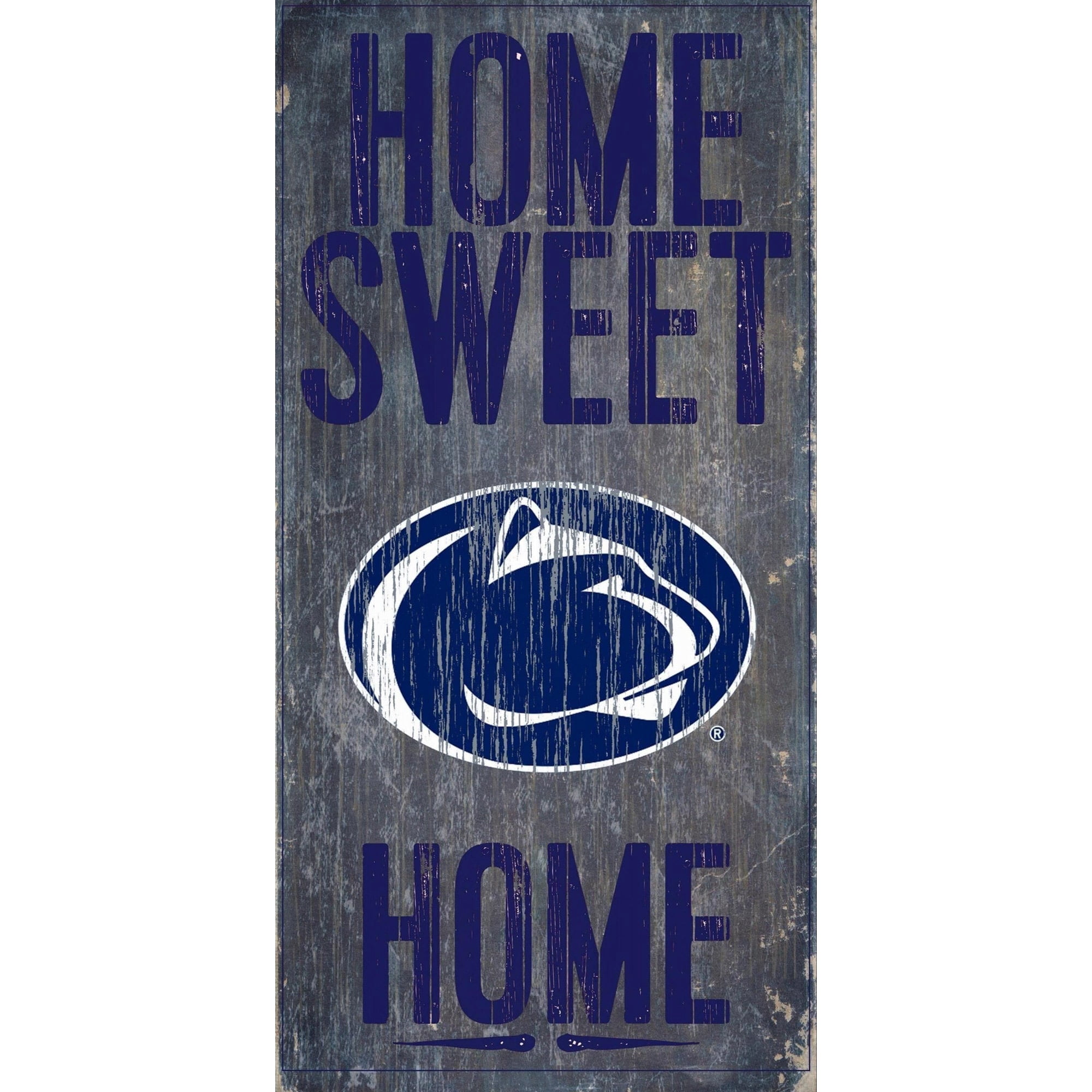 Penn State Nittany Lions 6'' x 12'' Home Sweet Home Sign - Walmart.com