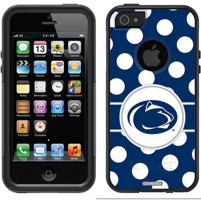 Penn State Polka Dots Design on OtterBox Commuter Series Case for Apple ...