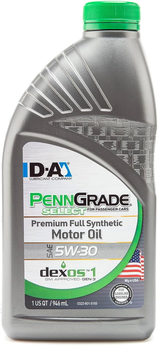 PENNGRADE 61516, Select Premium Full Synthetic Motor Oil SAE 5W-30, 1 ...