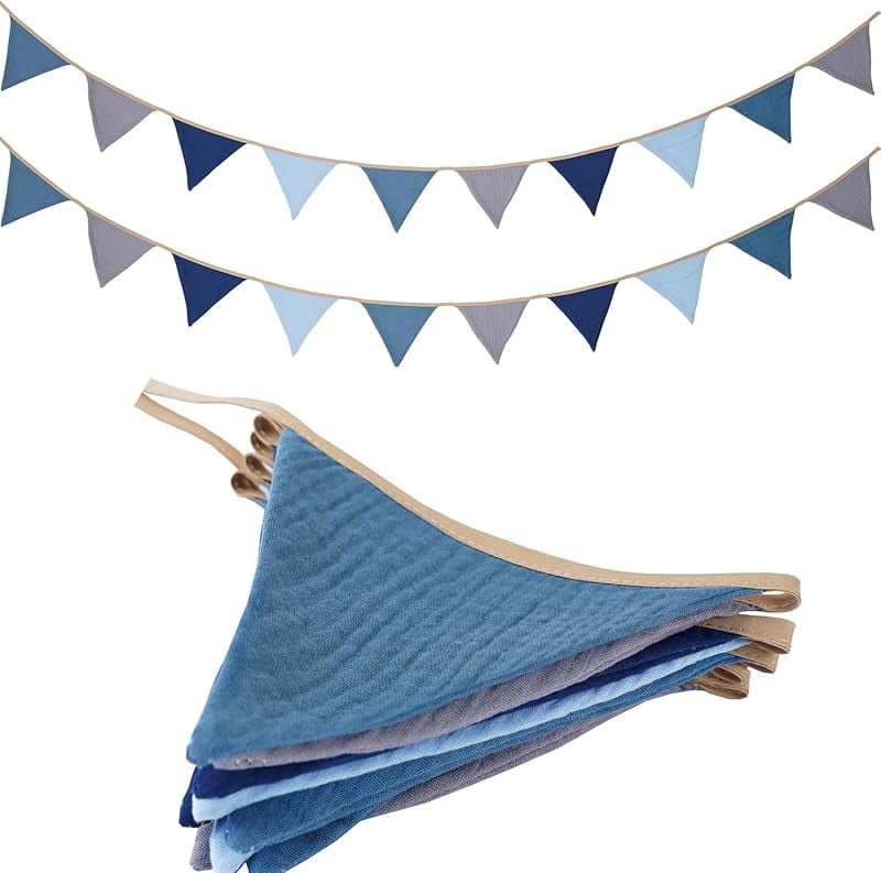 Pennant Banner Bunting Flags Multicolor, Garland Triangle Banners ...