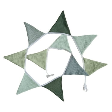 4PCS Felt Bunting Banner Triangle Flags Hanging Garland Pennant for ...