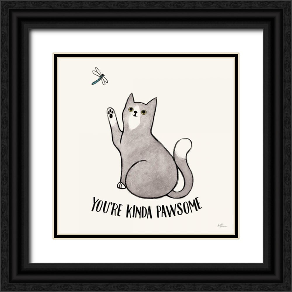 Penner, Janelle 12x12 Black Ornate Wood Framed with Double Matting ...