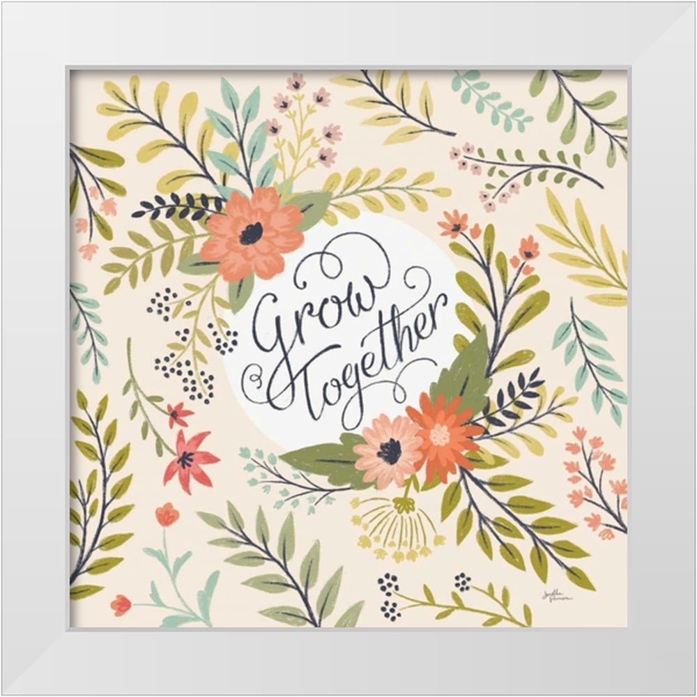 Penner, Janelle 12x12 White Modern Wood Framed Museum Art Print Titled ...