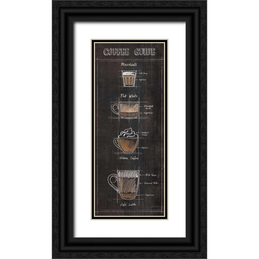 Penner, Janelle 12x24 Black Ornate Wood Framed with Double Matting ...