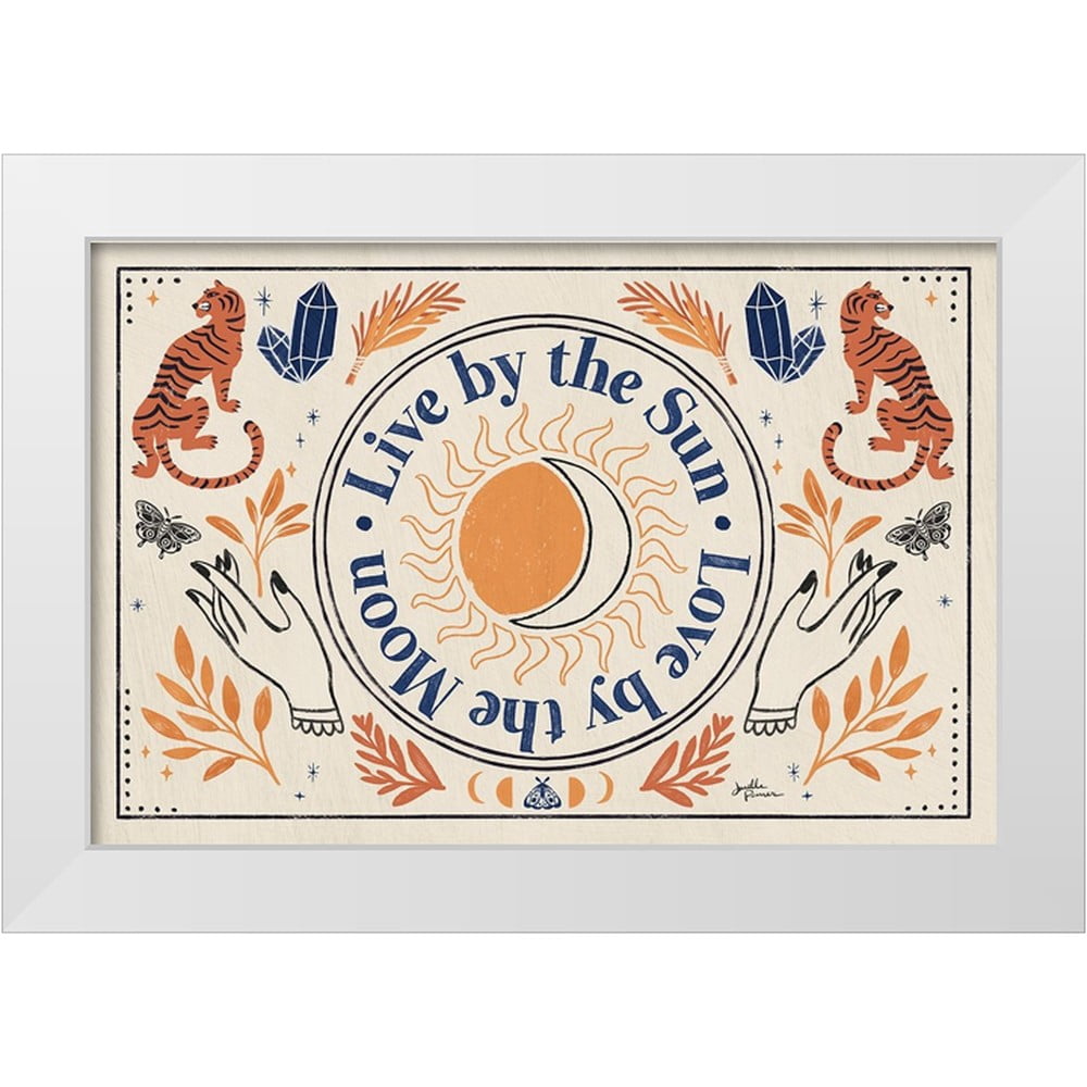 Penner, Janelle 14x11 White Modern Wood Framed Museum Art Print Titled ...