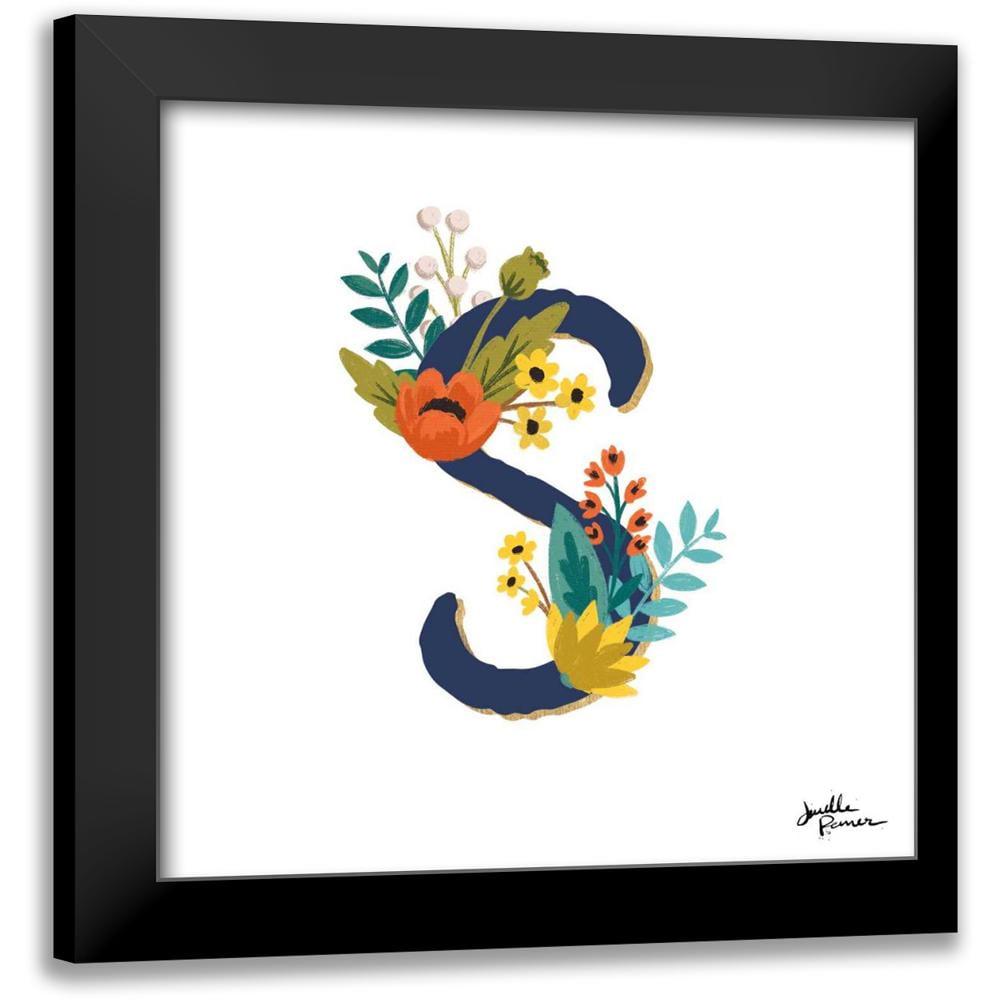Penner, Janelle 15x15 Black Modern Framed Museum Art Print Titled ...