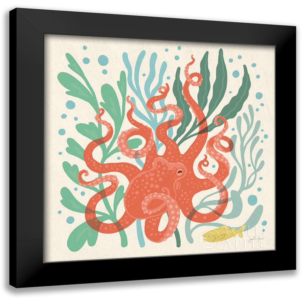 Penner, Janelle 15x15 Black Modern Framed Museum Art Print Titled ...