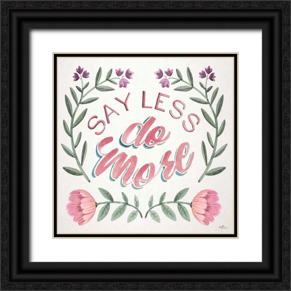 Penner, Janelle 15x15 Black Ornate Wood Framed with Double Matting ...