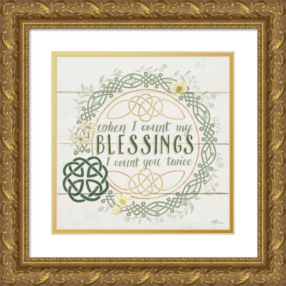 Penner, Janelle 15x15 Gold Ornate Wood Framed with Double Matting ...