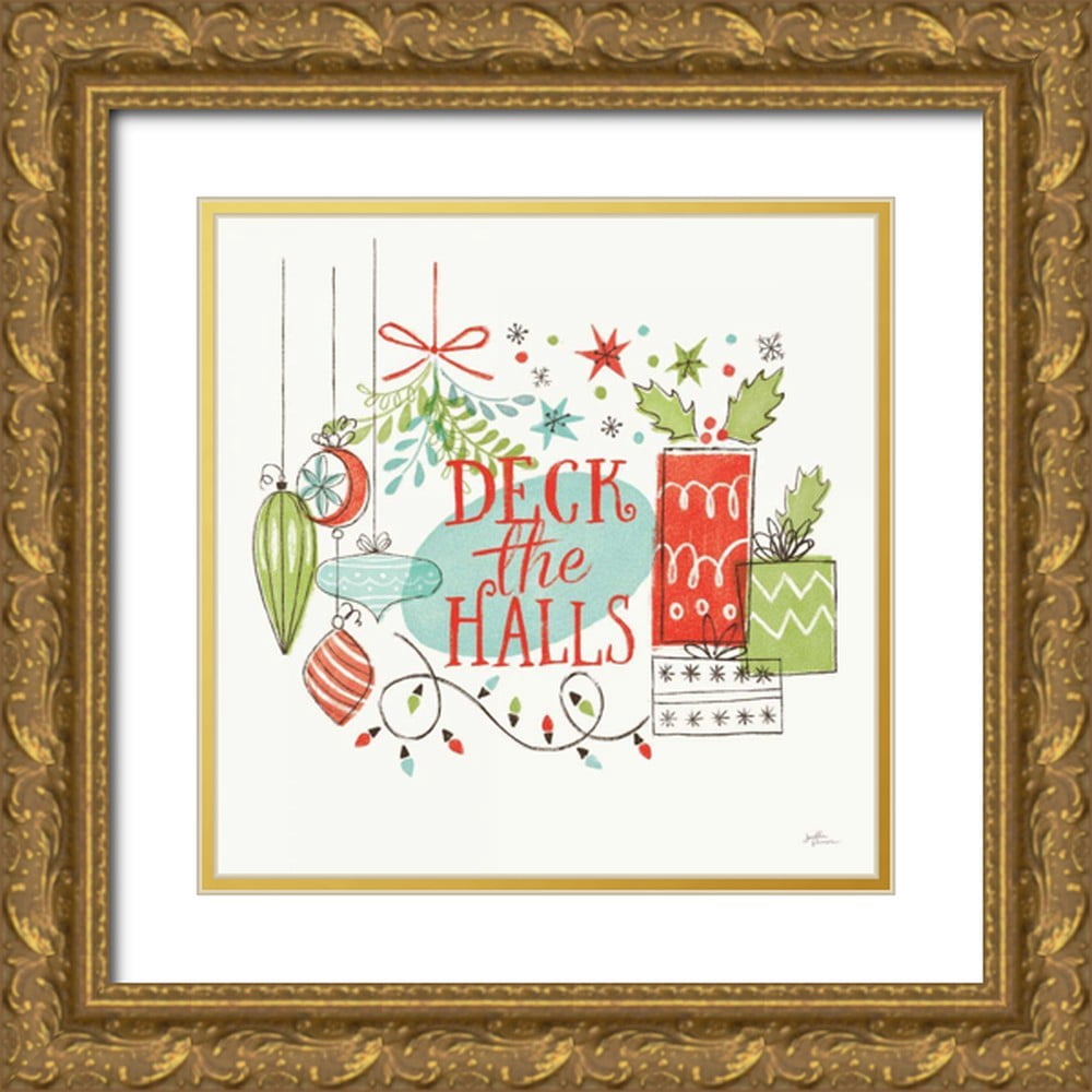 Penner, Janelle 15x15 Gold Ornate Wood Framed with Double Matting ...