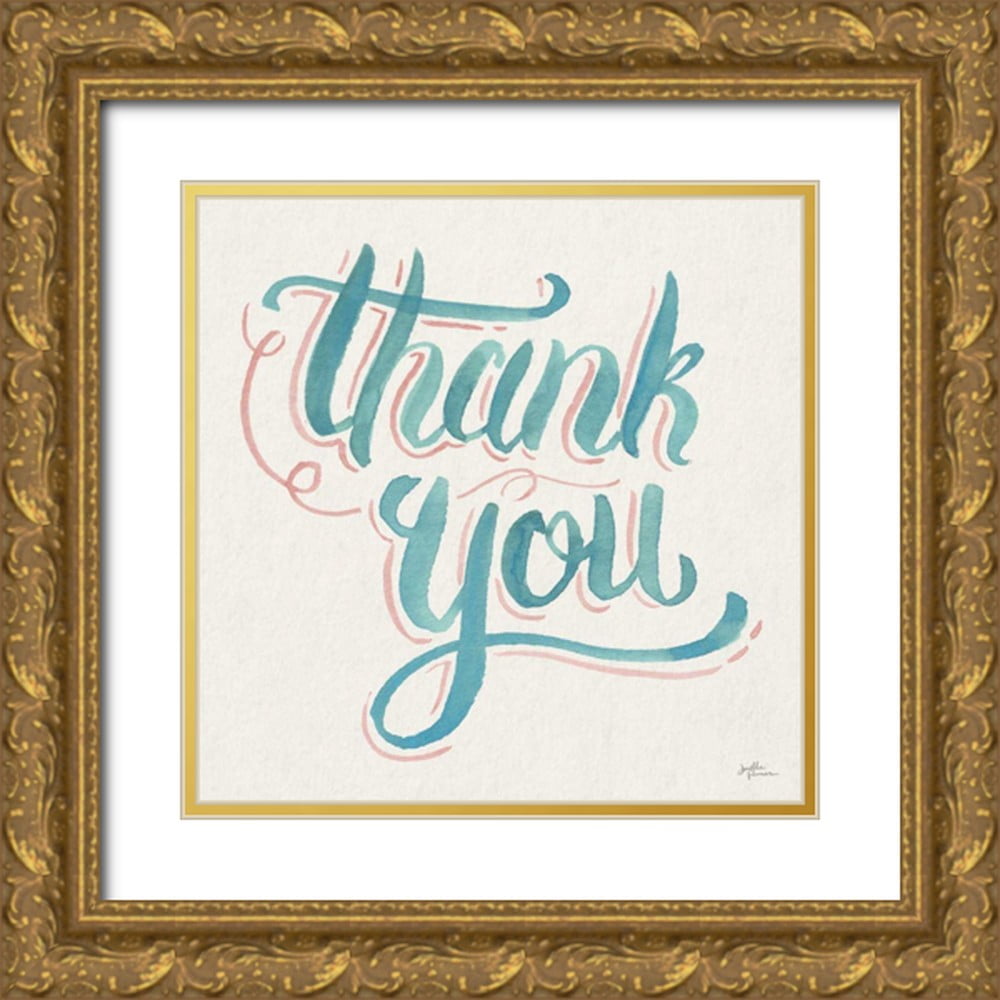 Penner, Janelle 15x15 Gold Ornate Wood Framed with Double Matting ...