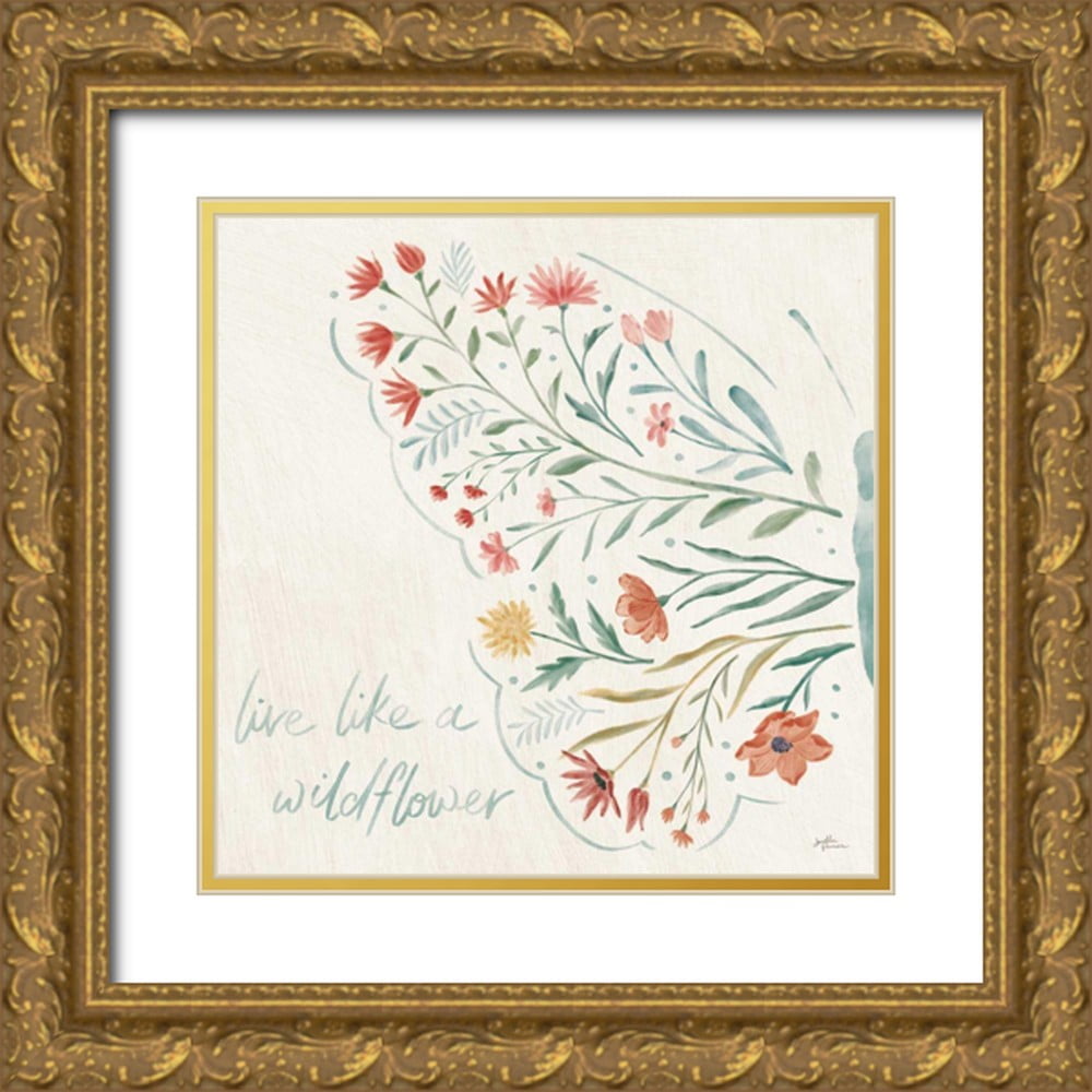 Penner, Janelle 15x15 Gold Ornate Wood Framed with Double Matting ...