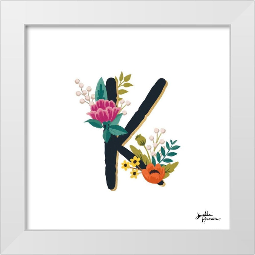 Penner, Janelle 15x15 White Modern Wood Framed Museum Art Print Titled ...