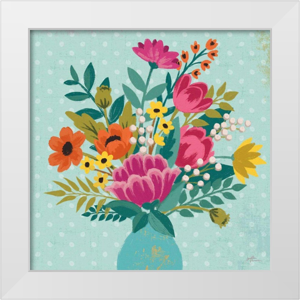 Penner, Janelle 15x15 White Modern Wood Framed Museum Art Print Titled ...