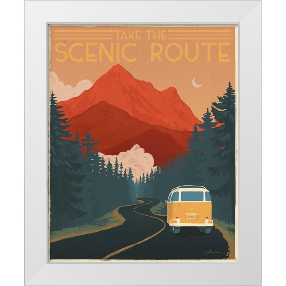 Penner, Janelle 15x18 White Modern Wood Framed Museum Art Print Titled ...