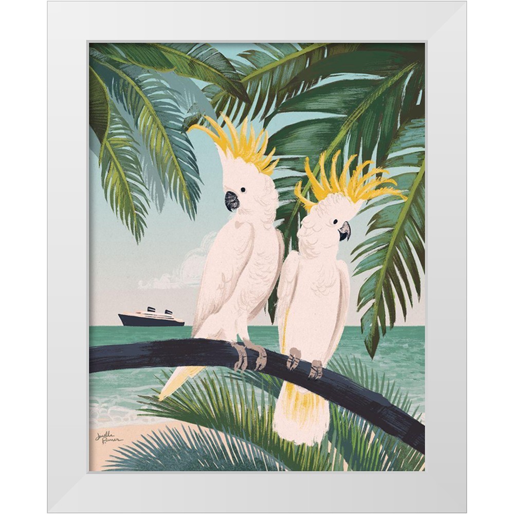 Penner, Janelle 15x18 White Modern Wood Framed Museum Art Print Titled ...