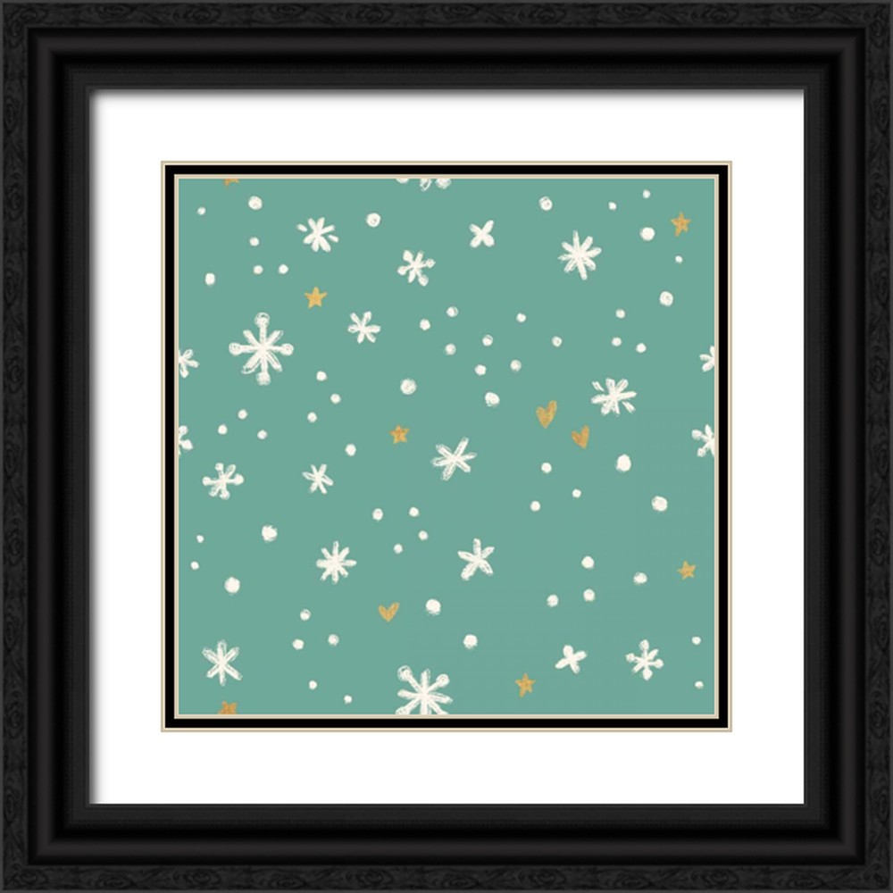 Penner, Janelle 20x20 Black Ornate Wood Framed with Double Matting ...