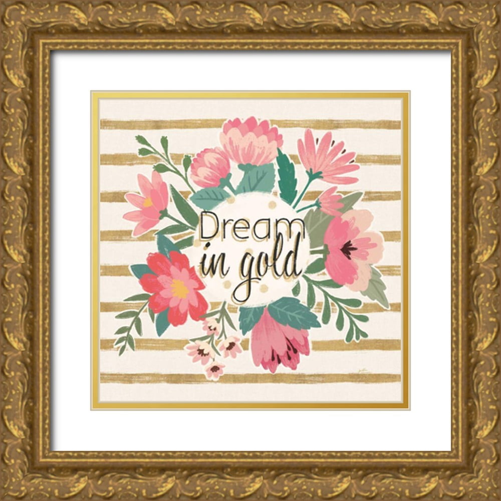 Penner, Janelle 20x20 Gold Ornate Wood Framed with Double Matting ...