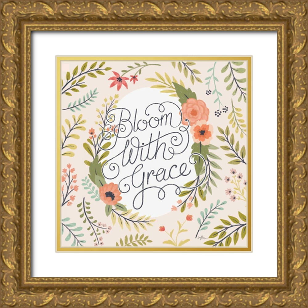 Penner, Janelle 20x20 Gold Ornate Wood Framed with Double Matting ...