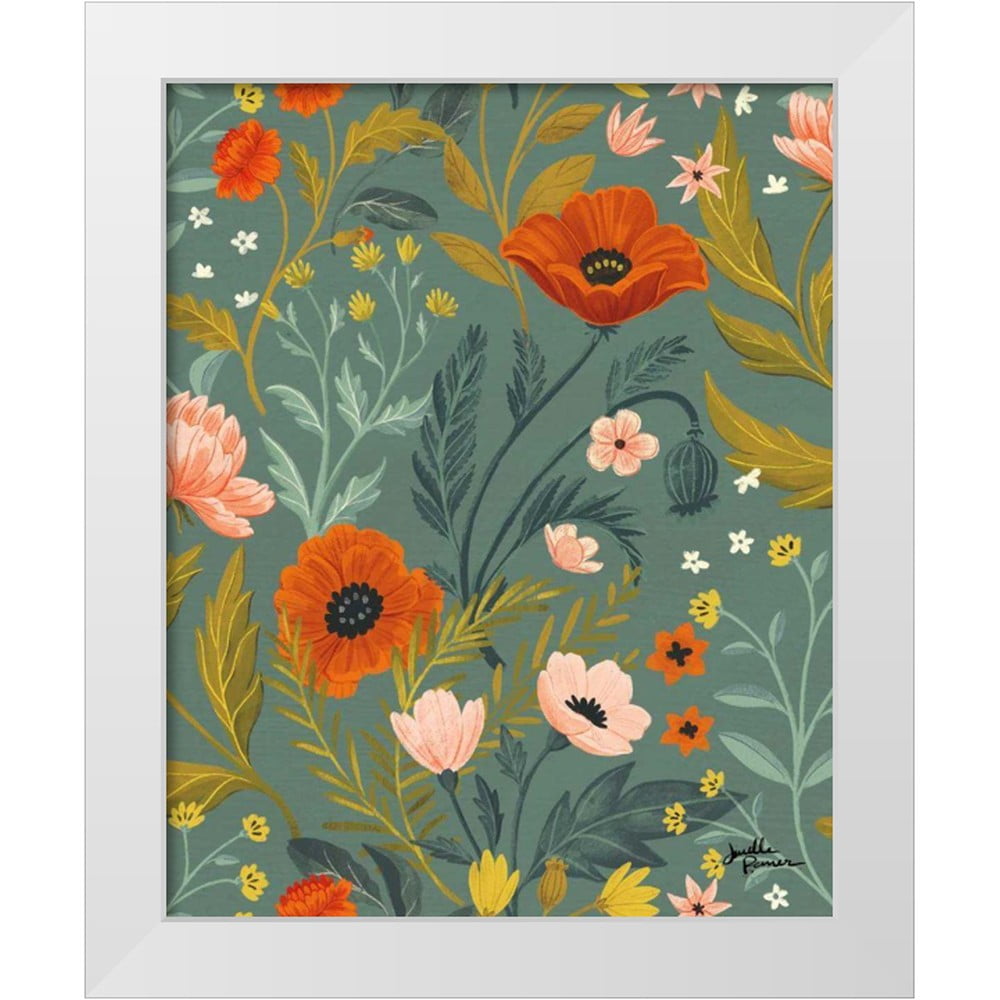 Penner, Janelle 20x24 White Modern Wood Framed Museum Art Print Titled ...